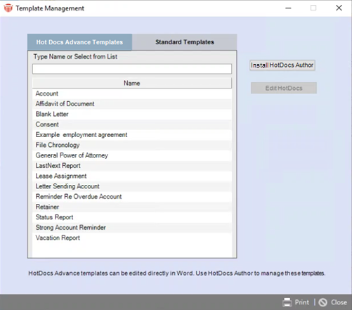Using HotDocs Author